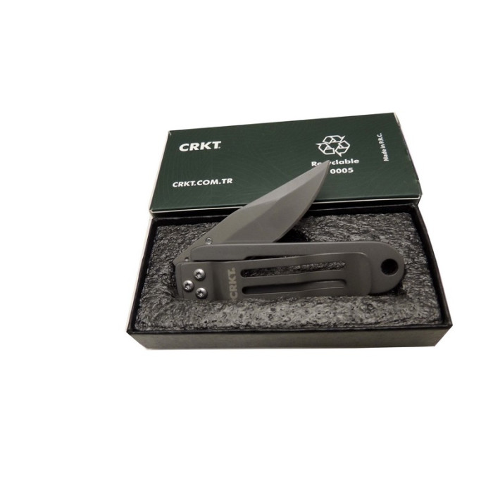Crkt Mini Titanyum Düz Çakı