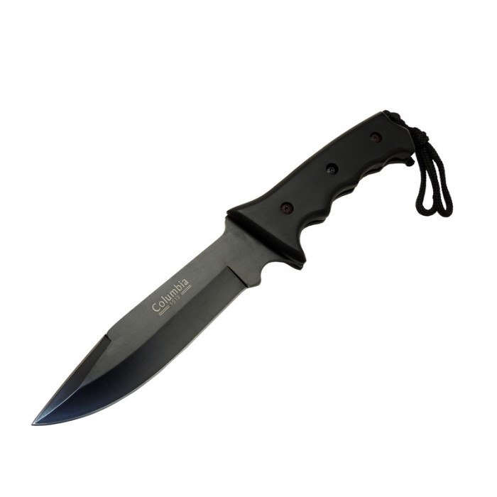 Columbia Black Hunting Knife